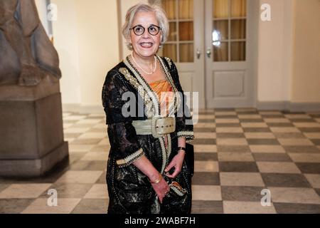 Kopenhagen, Dänemark. Januar 2024. Österreichs Botschafterin Alice ...