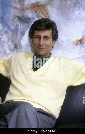 Enrico de Paruta TV-Moderator 10/86 scha Enrico de Paruta im Oktober ...