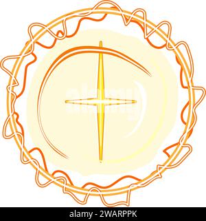 Magische elektrische Kugel Cartoon Vektor Illustration Stock ...