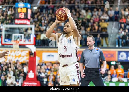 Rostock, Deutschland 07. Januar 2024: 1.BBL - 2023/2024 - Rostock ...