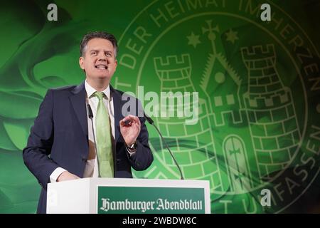 Hamburg, Deutschland. Januar 2024. Sänger und Musiker Stefan Gwildes ...