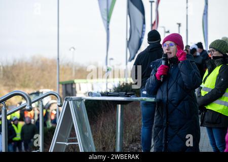 Bamberg, Deutschland. Januar 2024. Bundestagsabgeordnete Lisa Badum ...
