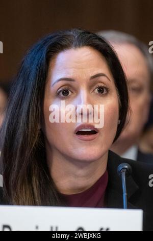 Danielle Coffey, Präsidentin und CEO der News Media Alliance, erscheint ...