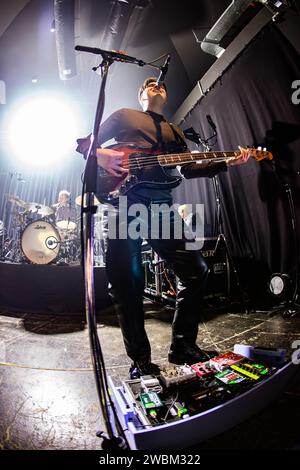 Mailand Italien. Januar 2024. Der deutsche BANDGIGANT ROOKS tritt live ...