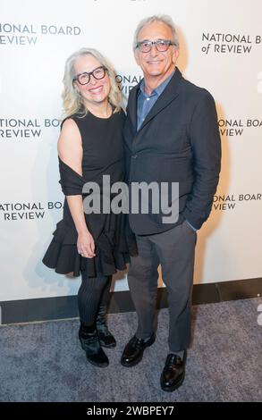 Liz Manne und Fred Berner nehmen am 11. Januar 2024 an der Gala der ...