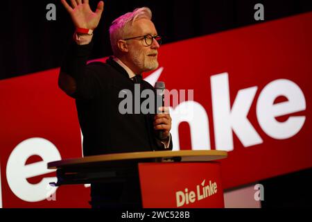 Benjamin Hoff LINKE Jahresauftakt 2024, am 13.01.2024 in Berlin ...