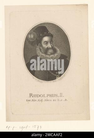 Porträt von Rudolf I. von Habsburg, Pieter van Sompel, nach Pieter ...