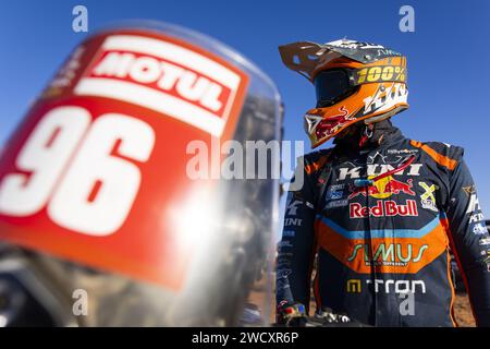 EBSTER Tobias (AUT), Kini Rally Racing Team, KTM, Moto, Originals von Motul, FIM W2RC, Porträt ...