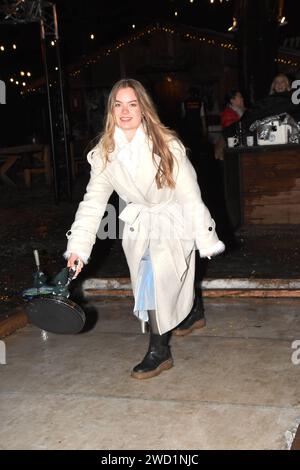 Laura Langas Plamate 2023 München 17.01.2024 Parkcafe Eisstock WM in ...