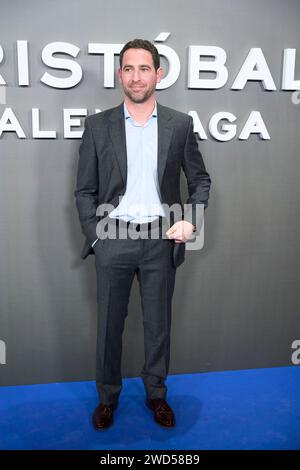 Madrid. Spanien. 20240118 nimmt Adam Quintero am 18. Januar 2024 an der ...