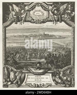 Einnahme der Stadt Dôle durch die französischen Truppen, 1668, Jan van ...