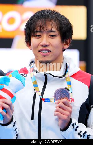 Takeshi Kawamoto, 19. JANUAR 2024 - Schwimmen : Kosuke Kitajima Cup 2024 Männer 100m Backstroke ...