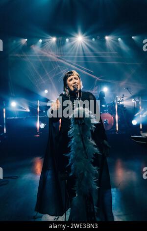 Kopenhagen, Dänemark. Januar 2024. Die englische Band Slowdive spielt ...