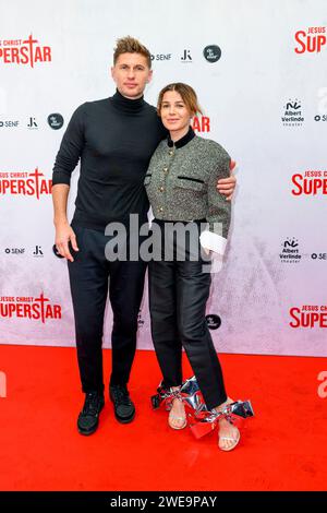 AMSTERDAM: Victoria Koblenko und Evgeniy Levchenko auf dem roten ...
