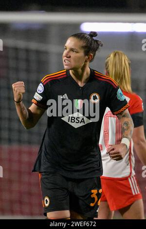 Elena Linari (Roma), 24. JANUAR 2024 - Fußball / Fußball : Gruppenphase ...