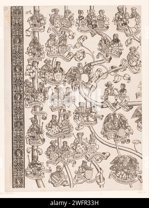Stammbaum von Frederik und Ottheinrich van Palts -Neuburg (Platte 11 ...