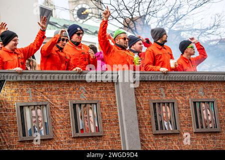 17. Münchner Faschingszug der Damischen Ritter, München, Innenstadt, 4 ...