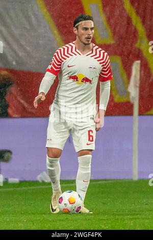 Leipzig, Deutschland 04. Februar 2024: 1.BL - 2023/2024 - RB Leipzig vs ...