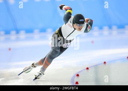 Aomori, Japan. Februar 2024. Yuta Hirose (JPN) Speed Skating : ISU ...