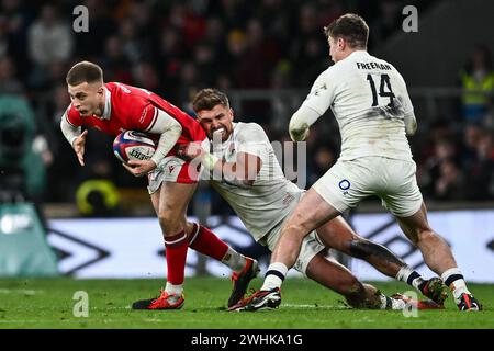 Cameron Winnett of Wales während des Guinness 6 Nations Matches England ...
