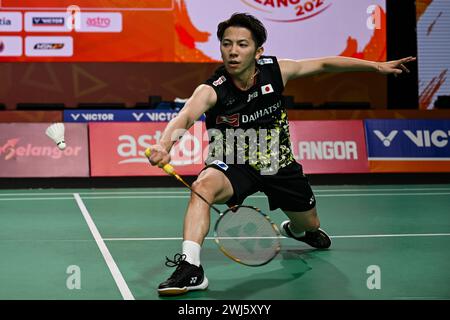 Shah Alam, Malaysia. Februar 2024. Obayashi Takuma aus Japan tritt in ...