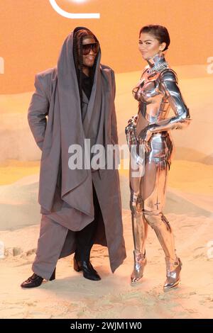 Zendaya und Law Roach, Warner Bros Pictures & Legendary Present the World Premiere of Dune: Part ...