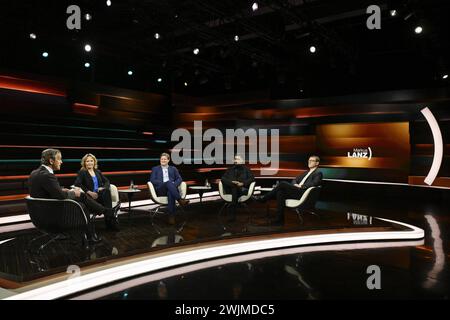 Talkrunde bei Markus Lanz , ZDF 02/24 Ihre Markus Lanz, Karl Lauterbach ...