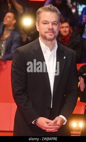 Berlin, Deutschland. Februar 2024. Emily Watson, Schauspielerin, geht ...