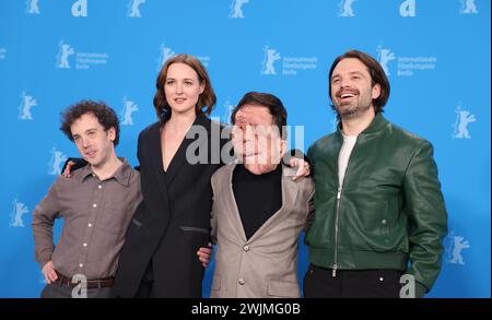 Aaron Schimberg, Renate Reinsve, Adam Pearson und Sebastian Stan beim ...