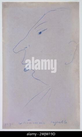 Victor Hugo (1802-1885). Das Gedicht der Hexe, Serie 'Folter ...