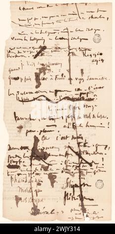 Victor Hugo (1802-1885). "Das Gedicht der Hexe, Serie Les Judges ...