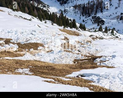 Hoch-Imst, Österreich. 18. Februar 2024. Bergstation Alpjoch des ...