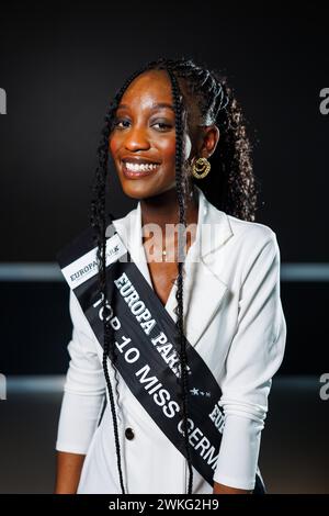 Rost, Deutschland. Februar 2024. Tamara Schwab, Teilnehmerin im Finale ...