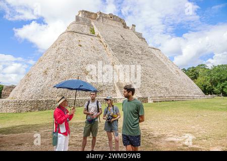 Merida Mexico, Puuc Stil Uxmal archäologische Zone Site, Zona ...