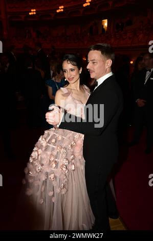 Stephanie Stumph und Tom Wlaschiha beim Semper Opernball am 07.02.2025 in Dresden Semper ...