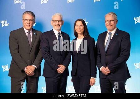 Michael LEWIS, Vorstandsvorsitzender, CEO, Bilanzpressekonferenz der ...