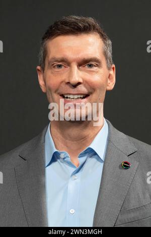 Dr. Markus STEILEMANN, Vorstandsvorsitzender, CEO, Bilanzpressekonferenz der COVESTRO AG in ...