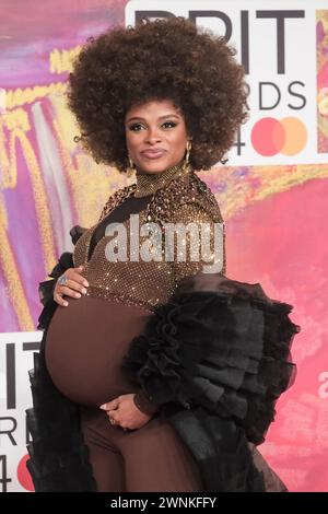 Fleur East nimmt an den Brit Awards 2024 in der O2 Arena in London Teil ...