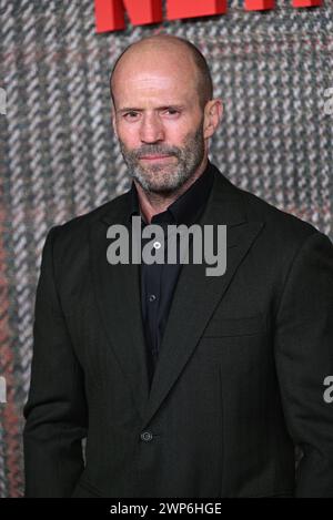 London, Großbritannien. 5. März 2024. Jason Statham und Guy Ritchie ...