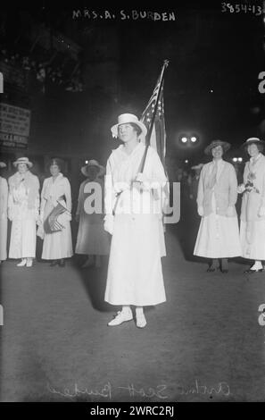 Mrs. A. Scott Burden, Foto zeigt die Sozialiterin und Kunstsammlerin ...