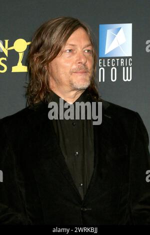 LOS ANGELES - 4. Februar: Norman Reedus, Danai Gurira bei den Saturn ...