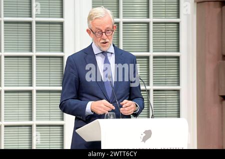 Karl von Rohr bei der Verleihung des Walther-Rathenau-Preises 2024 im ...