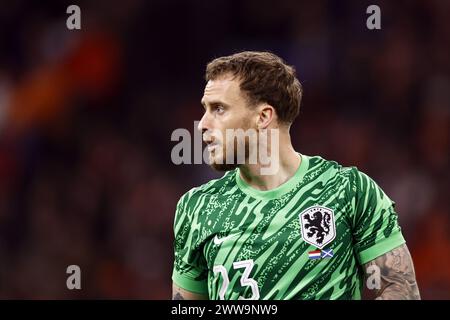 AMSTERDAM - Holland Torhüter Mark Fleken während des ...