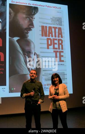 Fabio Mollo besucht die Vorführung seines Films „Born for You“ (Nata ...