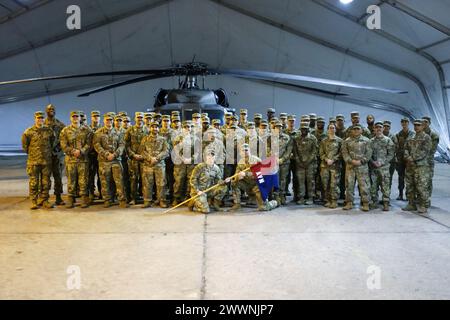 POLEN — Freitag, den 9. Februar 2023, begrüßt die HHC-Brigade „Erzengel ...