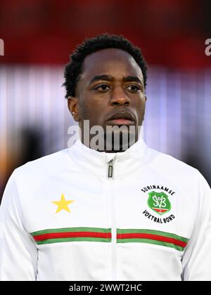 ALMERE - Ridgeciano Haps of Suriname während des Internationalen ...