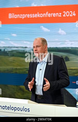 EnBW AG - Bilanzpresssekonferenz 2024. Georg Nikolaus Stamatelopoulos ...