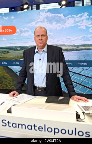 EnBW AG - Bilanzpresssekonferenz 2024. Georg Nikolaus Stamatelopoulos ...