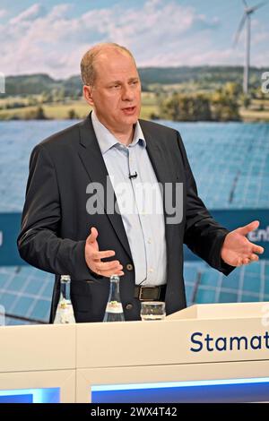 EnBW AG - Bilanzpresssekonferenz 2024. Georg Nikolaus Stamatelopoulos ...