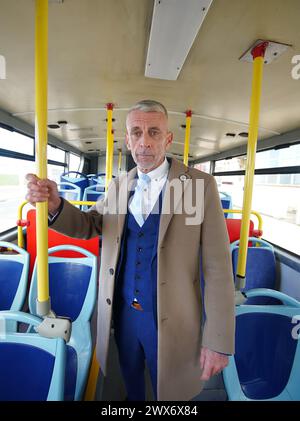 Mark Butcher, der neu angekündigte Reform UK Kandidat für die ...